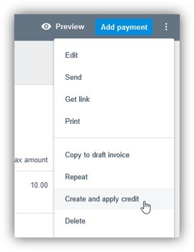 How to Create and Approve a Credit Note in Xero